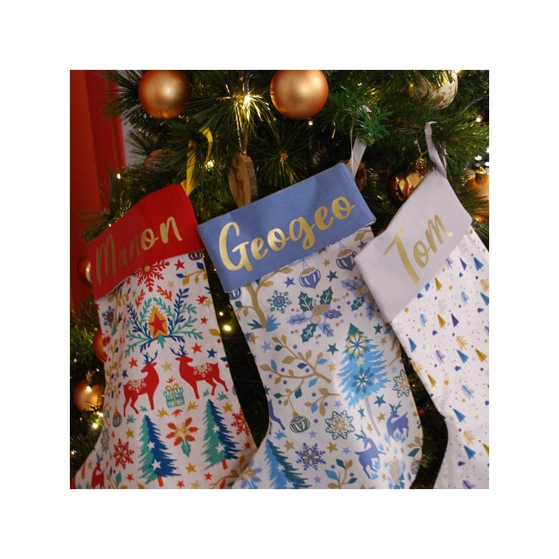 Botte de noël personnalisée - L'Atelier Français