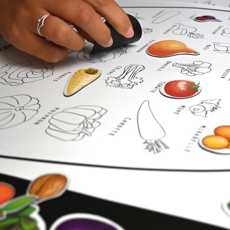 Calendrier magnétique des saisons - L'Atelier Français