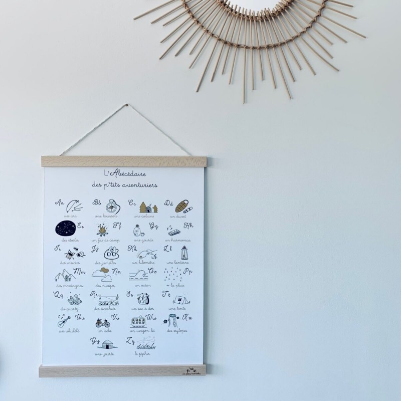 Alphabet poster - l'Atelier Français